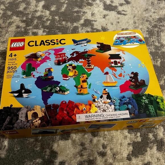 Lego | Toys | Lego Classic Around The World Building Set Nwt | Poshmark
